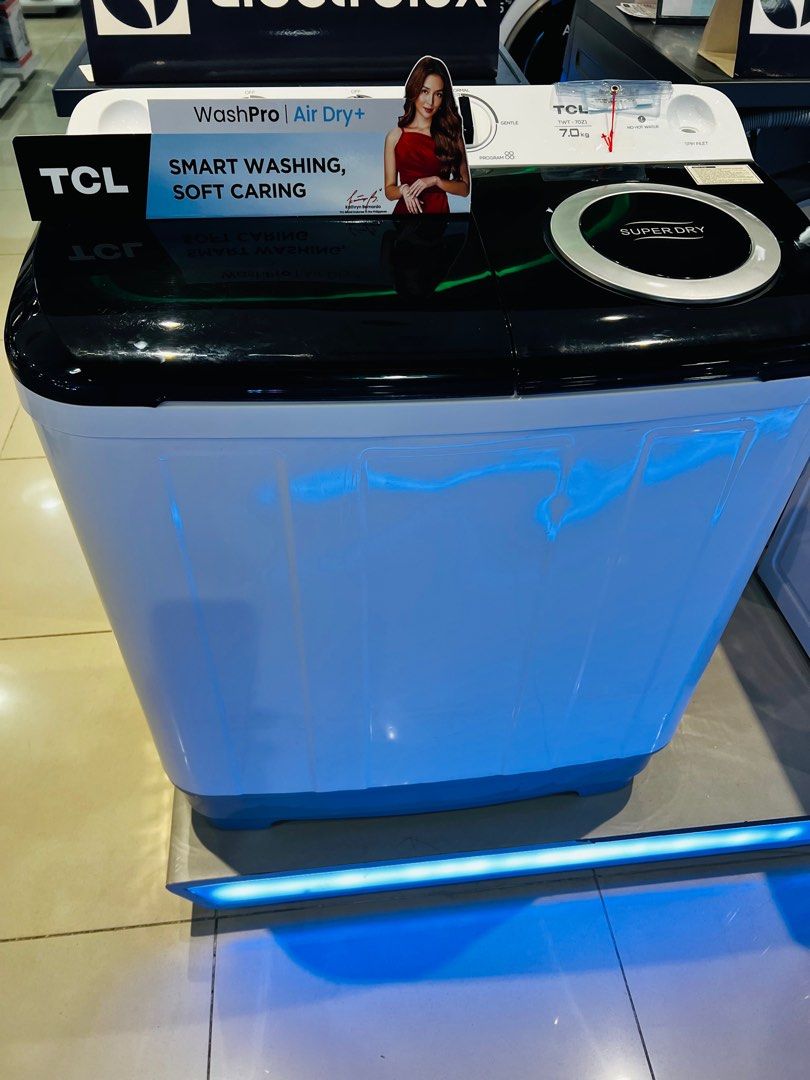 TCL Twintube Washing Machine, TV & Home Appliances, Washing Machines ...