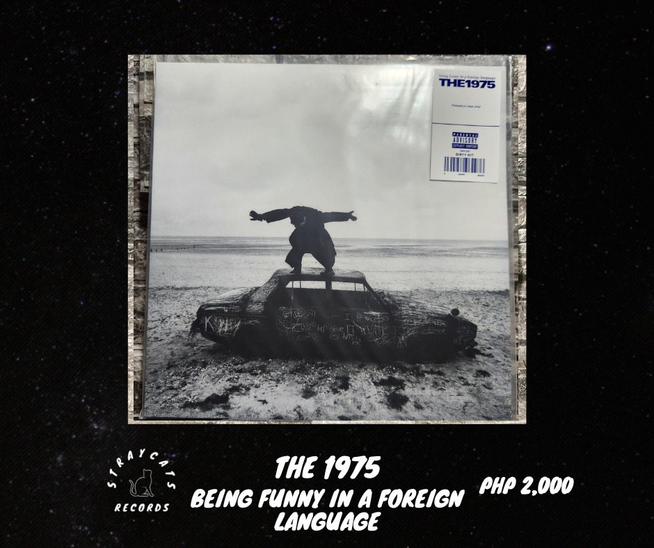The 1975 - Being Funny In A Foreign Language (Clear Vinyl) on Carousell