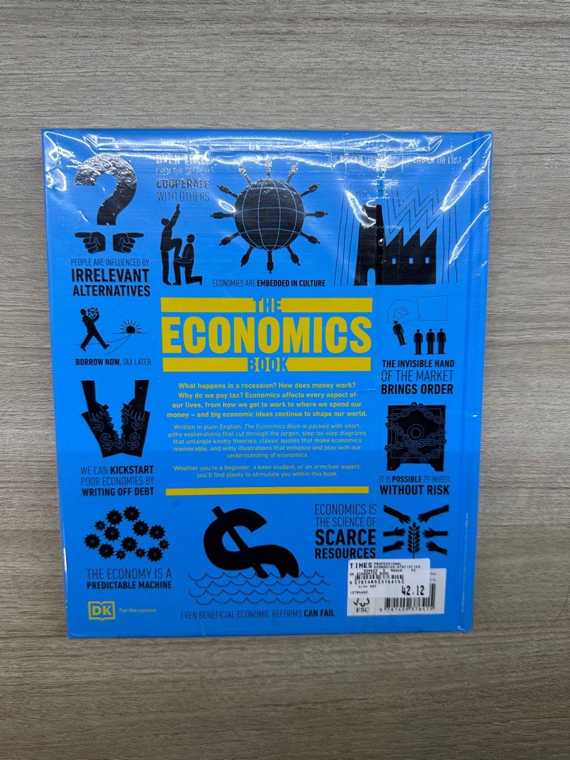 The Economics Book - Big Ideas Simply Explained, Hobbies & Toys, Books ...