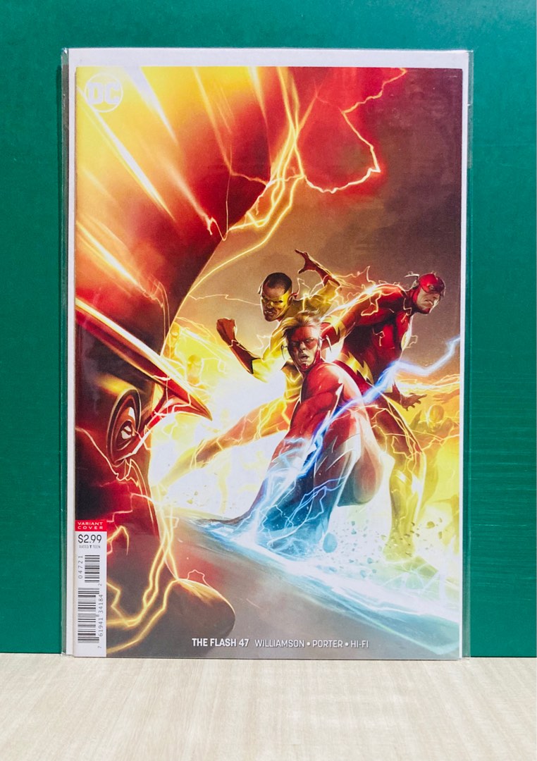 the Flash #47 Francesco Mattina var., Hobbies & Toys, Books & Magazines, Comics & Manga on Carousell