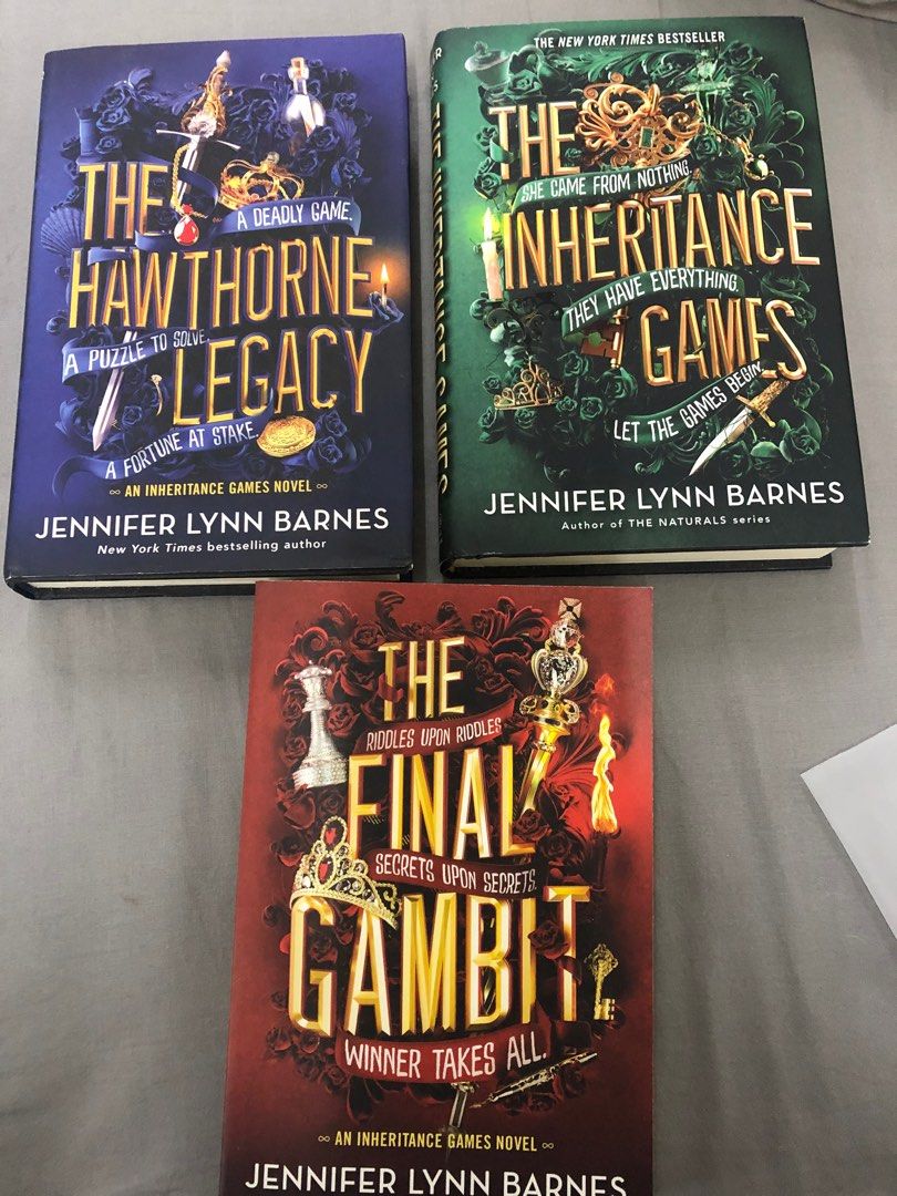 The Inheritance Games Series by Jennifer Lynn Barnes , Hobbies & Toys ...