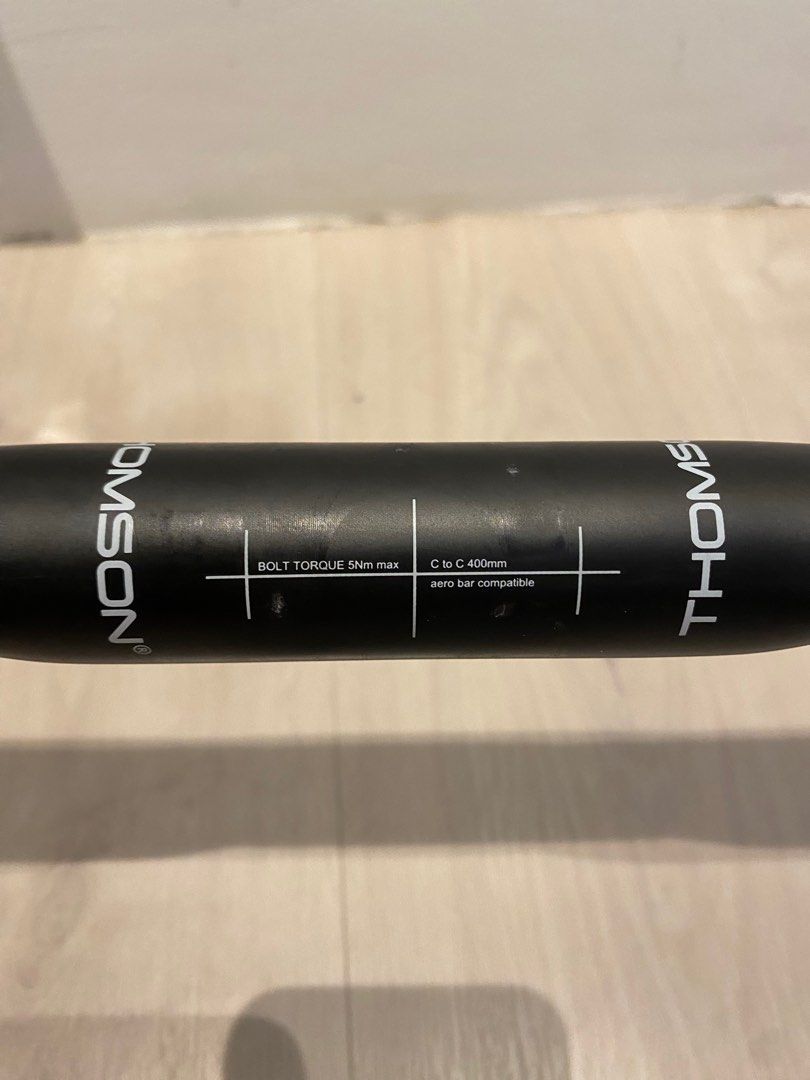 Thomson Road Carbon Drop Bar, Sports Equipment, Bicycles & Parts, Parts ...