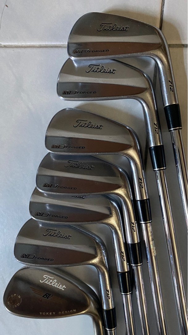 Titleist 712 MB forged blade golf iron set with wedge., Sports Equipment, Other Sports Equipment ...