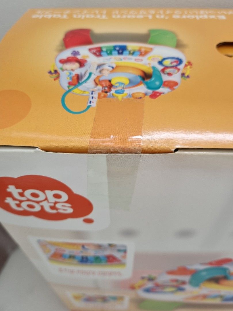 Top Tots Explore ‘n Learn Train Table, Babies & Kids, Infant Playtime ...