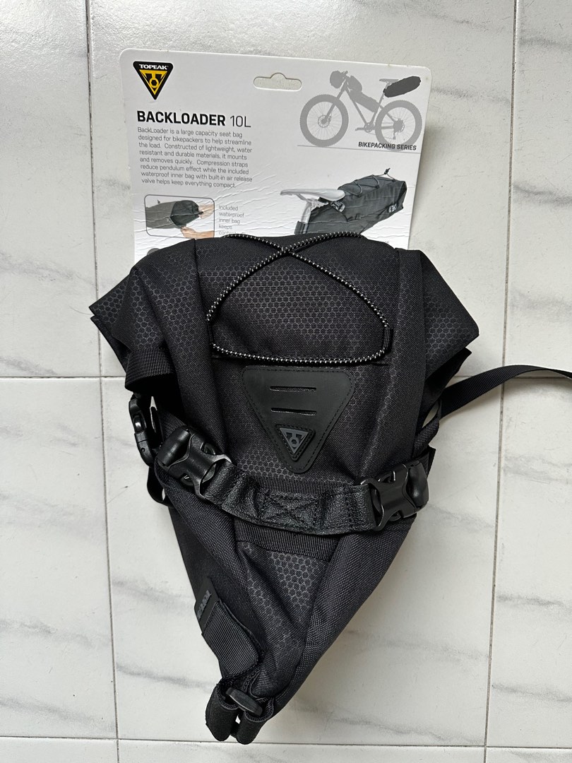 Topeak Backloader - 10 Litre (New), Sports Equipment, Bicycles & Parts, Parts & Accessories on ...