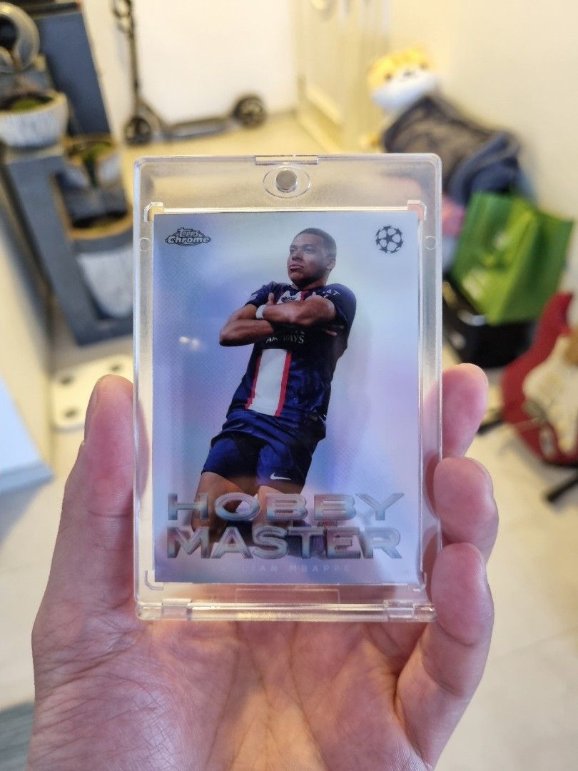 Tops Chrome UCC Mbappe Hobby Master SSP *RARE*, Hobbies & Toys ...