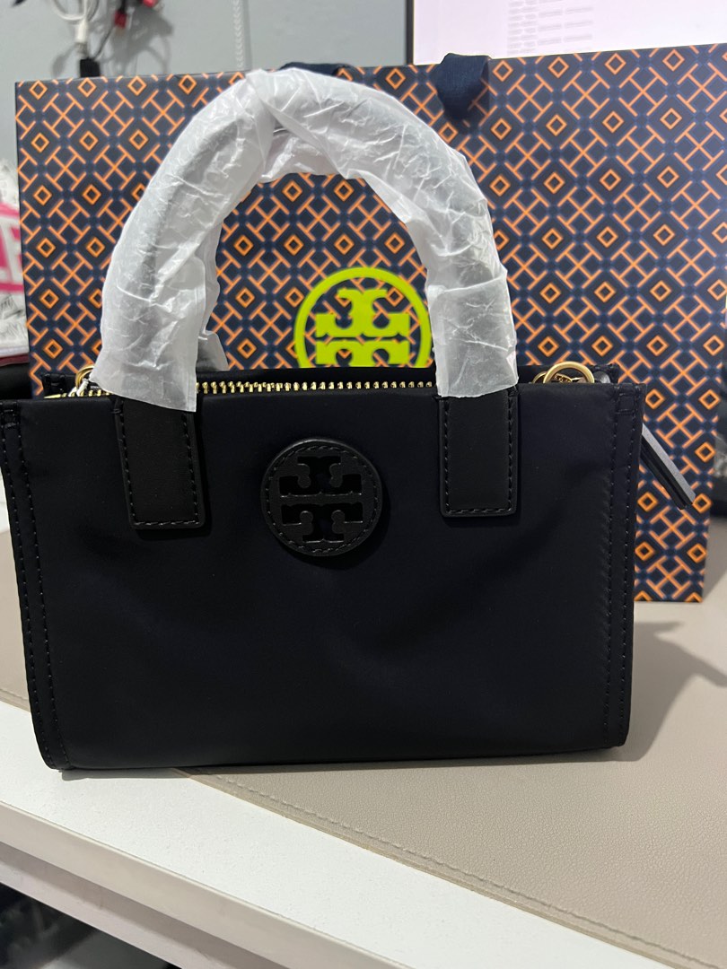 Tory Burch Micro Ella Tote Bag, Luxury, Bags & Wallets on Carousell