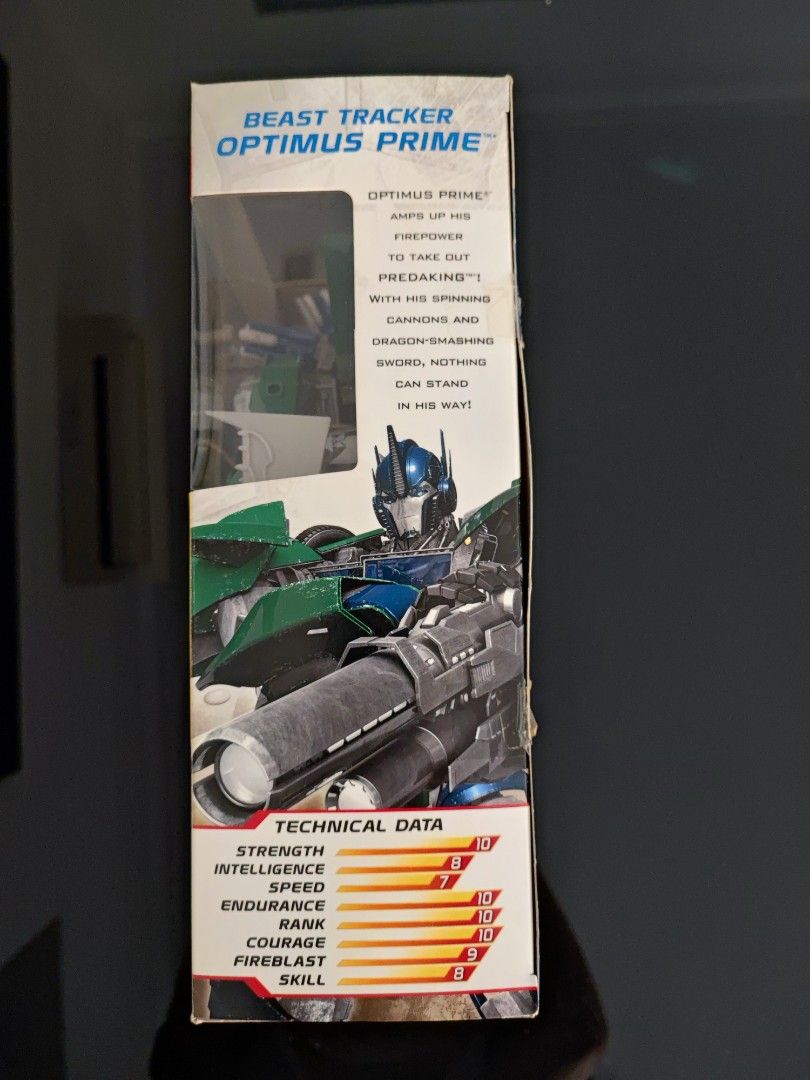 Transformer Optimus Prime Beast Tracker Hasbro Original with Box ...