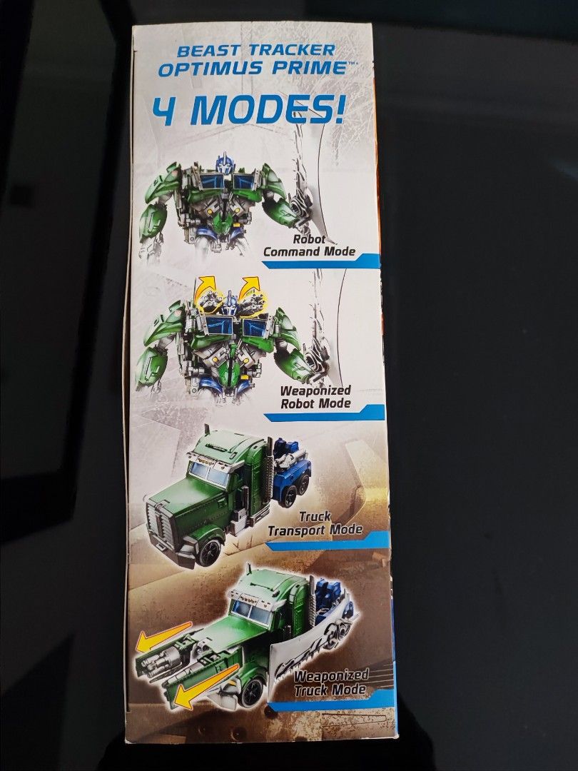 Transformer Optimus Prime Beast Tracker Hasbro Original with Box ...
