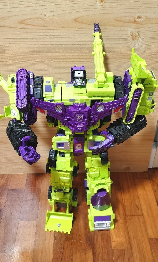 Transformers Combiner Wars United Warrior Devastator with upgrade kits ...