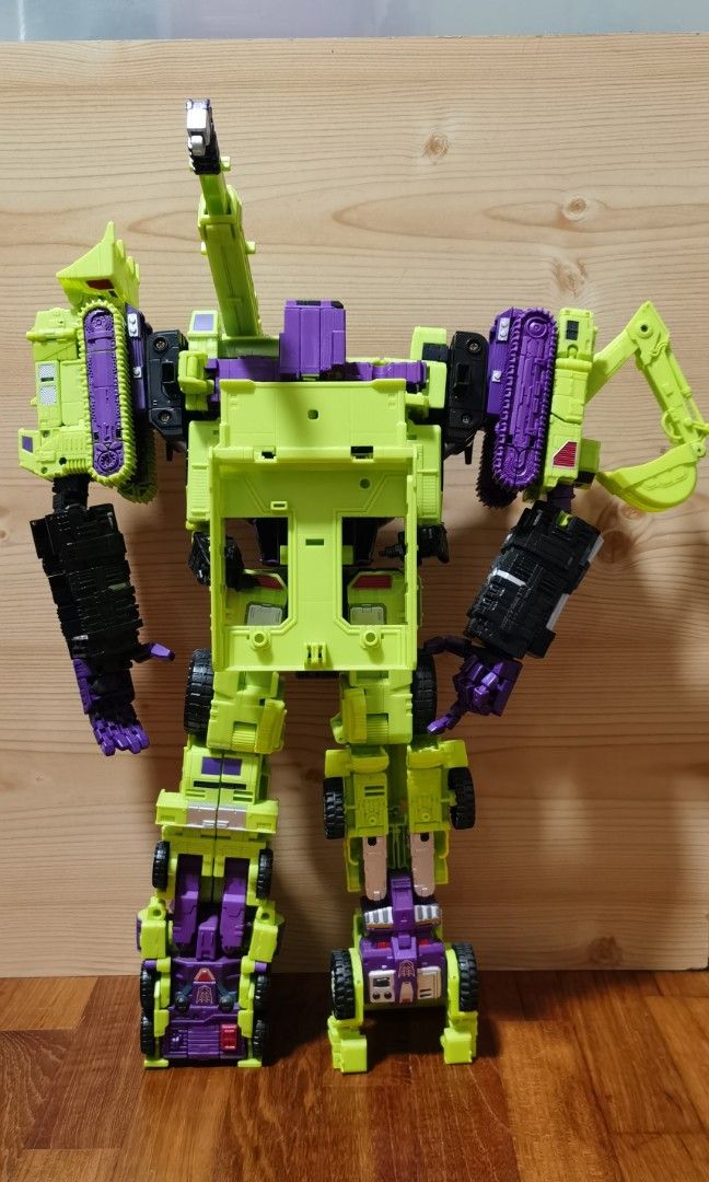 Transformers Combiner Wars United Warrior Devastator with upgrade kits ...