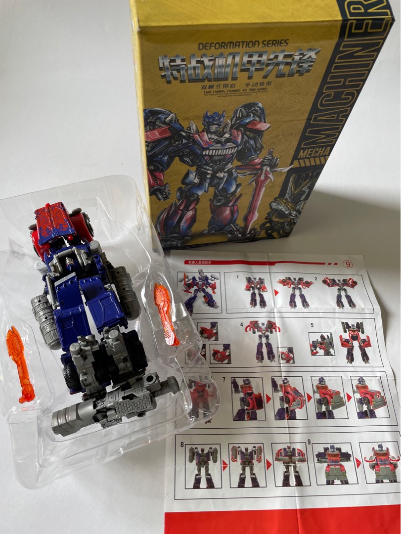 Transformers Toys Deformation Series - Optimus Prime, Hobbies & Toys ...