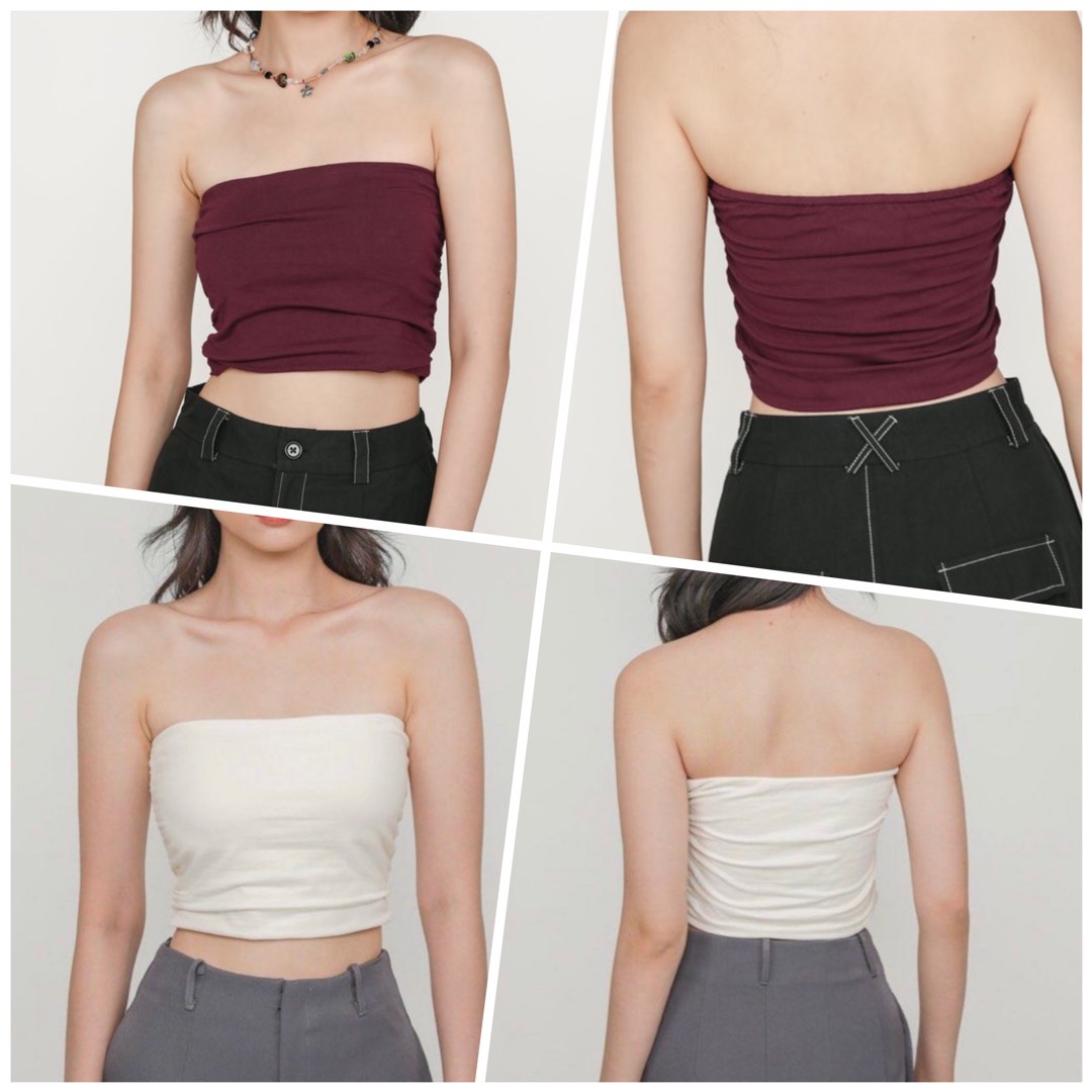 TTR BNWOT Ines Padded Tube Top, Women's Fashion, Tops, Sleeveless on ...