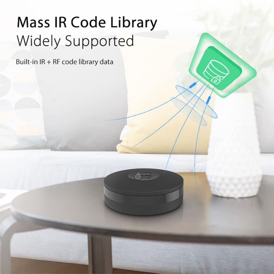 Smart Device Hub Tuya WiFi IR RF Sensor Remote Control Infrared App ...