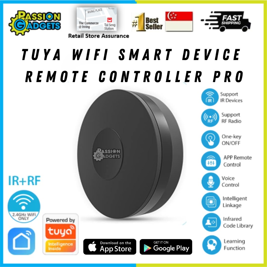 Smart Device Hub Tuya Wifi Ir Rf Sensor Remote Control Infrared App