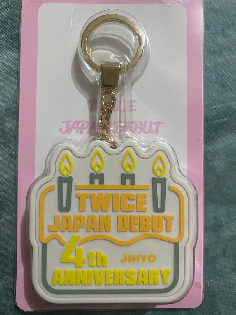Twice Jihyo Happy Birthday Recording Keychain from JYP Shop on Carousell