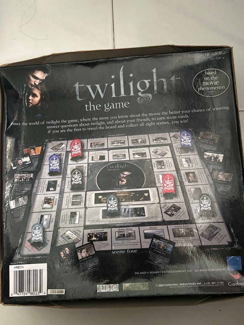 Twilight Board Game, Hobbies & Toys, Toys & Games on Carousell