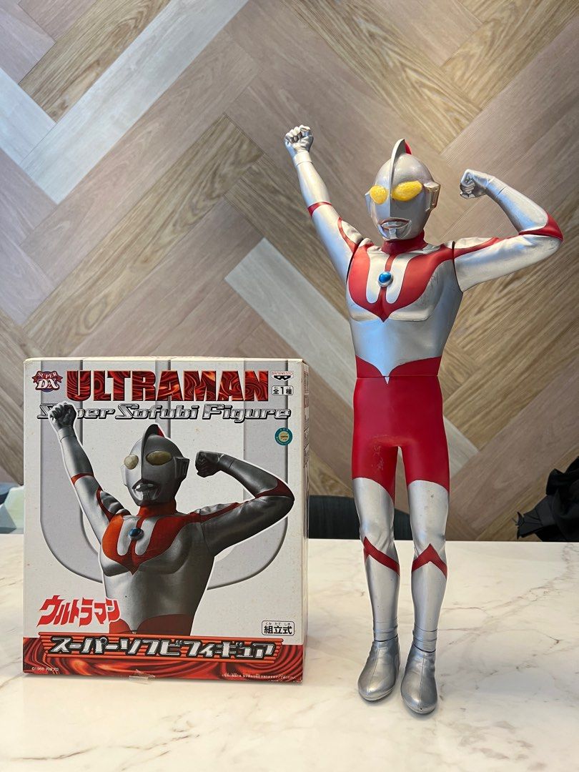 ULTRAMAN Super Sofubi Vinyl Figure, Hobbies & Toys, Toys & Games on ...