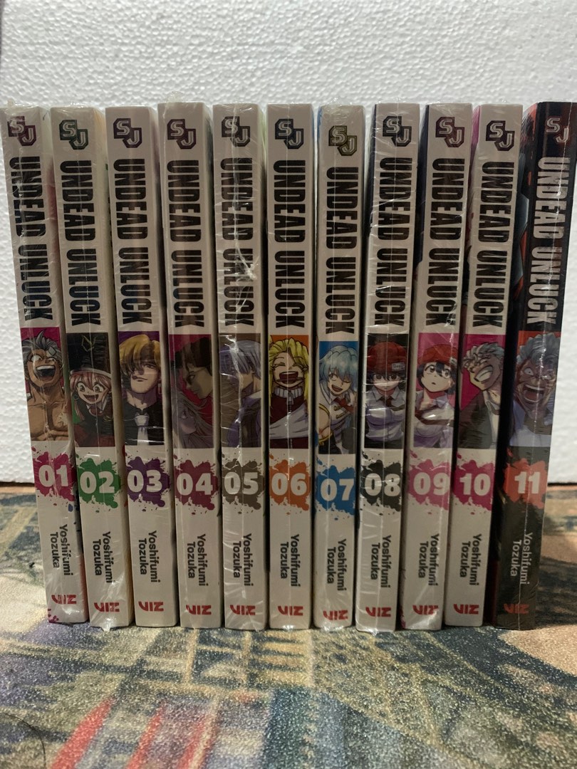 Undead Unluck Vol. 1 - Vol. 12 on Carousell