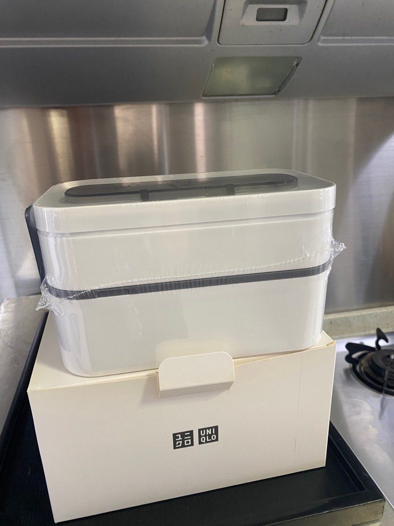 Uniqlo Food Container 2-Tier (Limited Edition), Furniture & Home Living ...