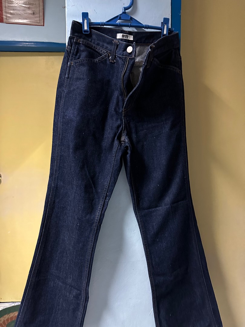 Uniqlo U Flare Jeans on Carousell