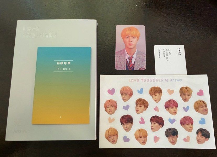 [Unsealed] BTS Love Yourself ly answer album L ver E ver Jin RM Jimin ...