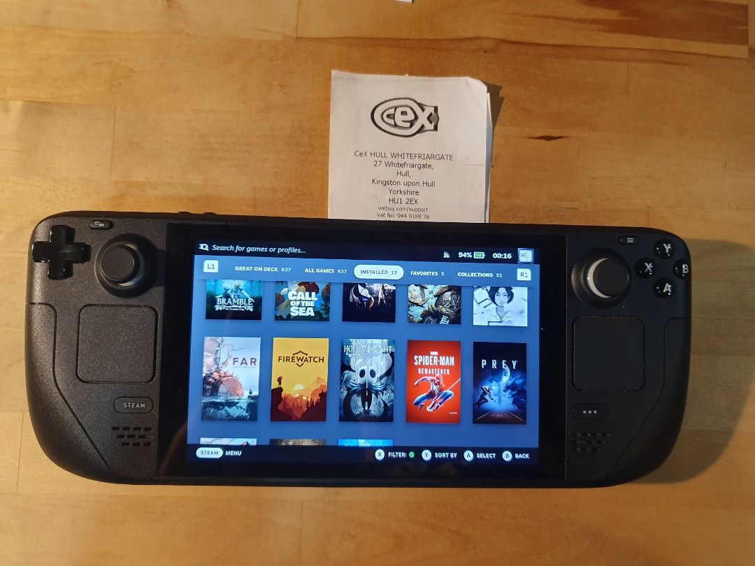 Valve Steam Deck, Video Gaming, Video Game Consoles, Others on Carousell