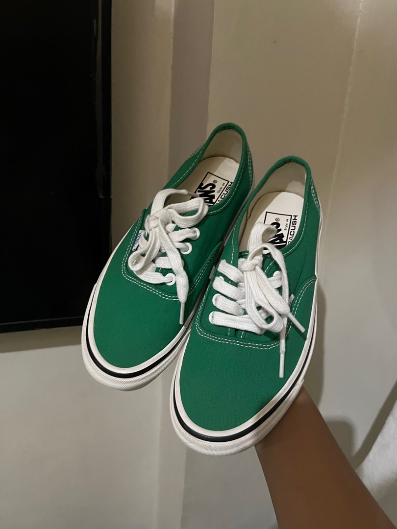 VANS EMERALD GREEN on Carousell