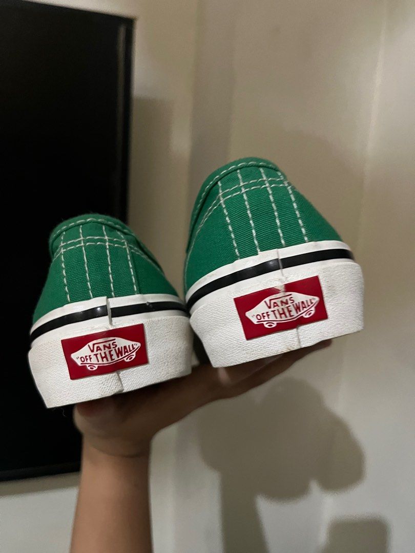 VANS EMERALD GREEN on Carousell