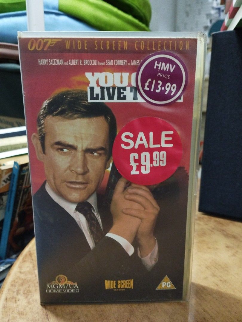 (VHS) 007: You Only Love Twice, Hobbies & Toys, Music & Media, CDs & DVDs on Carousell