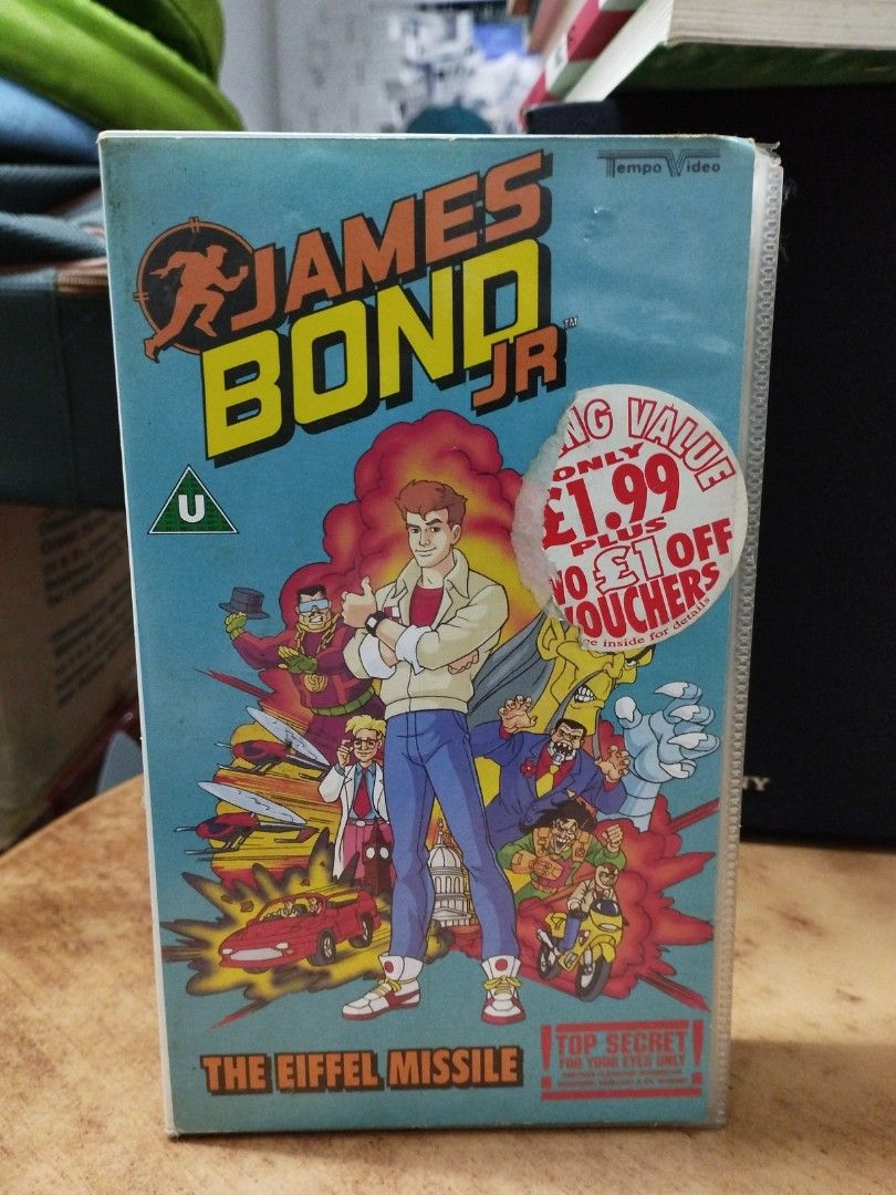 (VHS) James Bond Junior, Hobbies & Toys, Music & Media, CDs & DVDs on ...