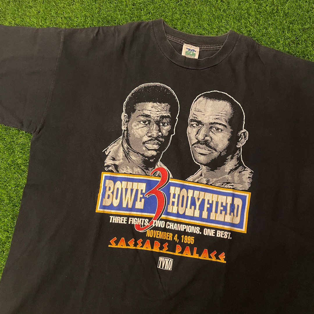Vintage 1995 Riddick Bowe vs Evander Holyfield 3 Rematch Boxing Promo ...
