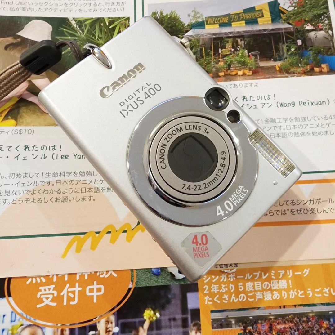 Vintage Canon Ixus, Photography, Cameras on Carousell