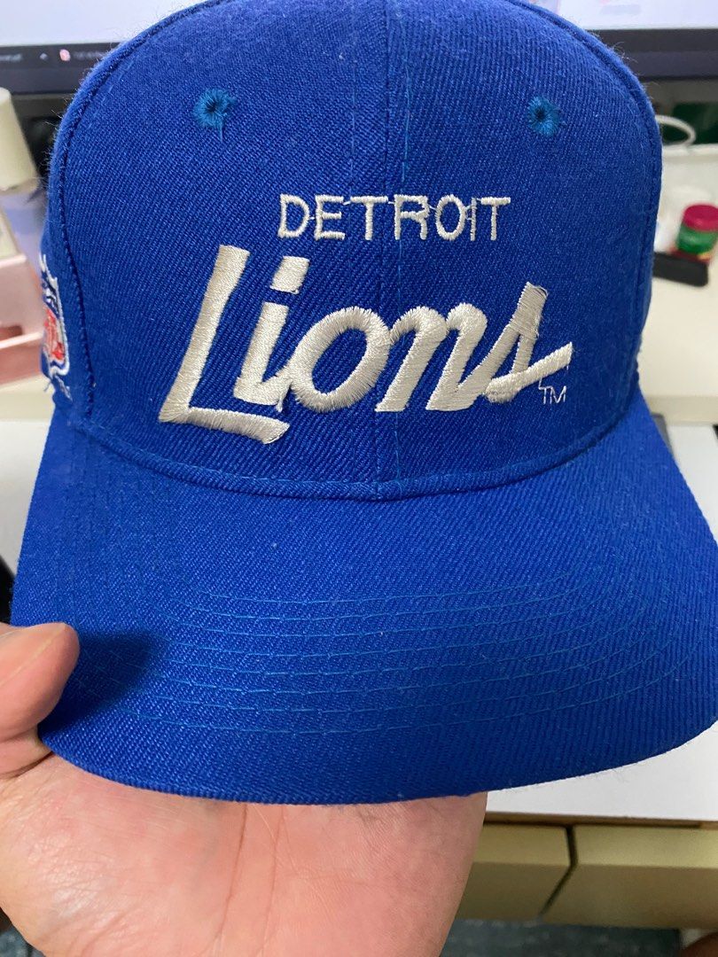 Vintage hats SS Lions Sline side logo NFL wool, Men's Fashion, Watches ...