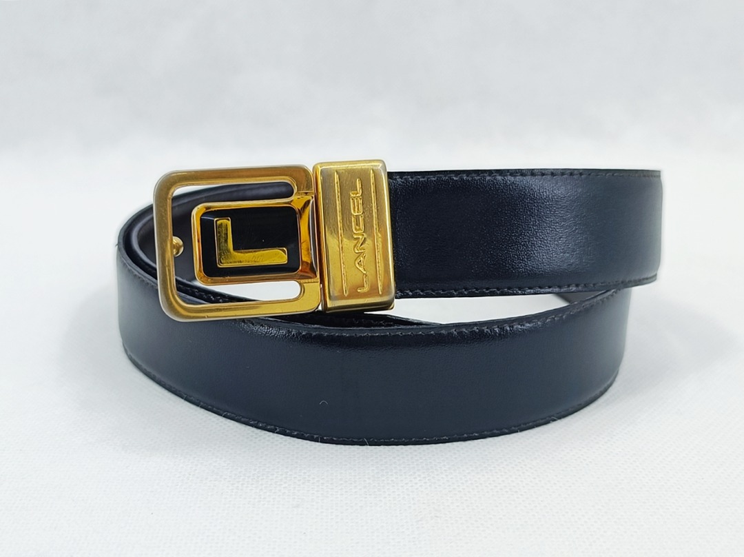 vintage LANCEL full leather with gold hardware, Men's Fashion, Watches ...