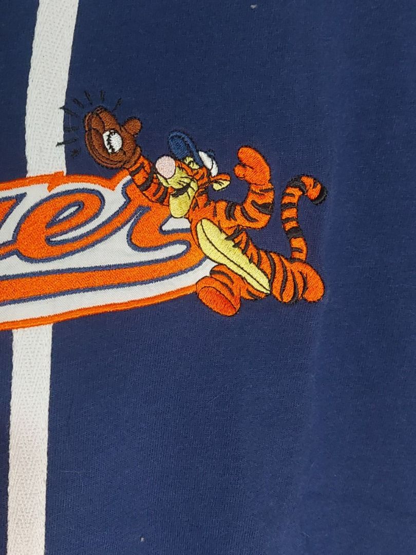 VINTAGE TIGGER BASEBALL JERSEY x Disney x Cartoon Tee on Carousell