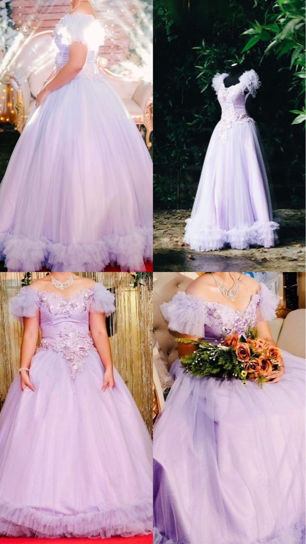 Violet Debut Ball Gown on Carousell