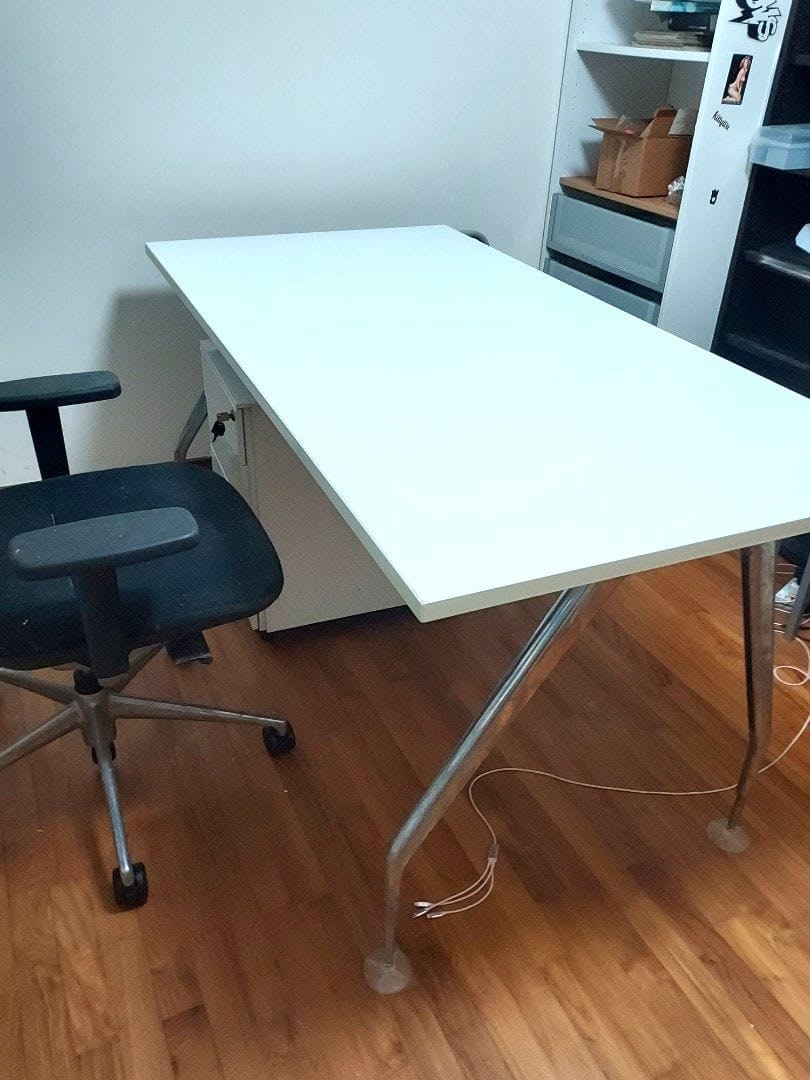 Vitra Desk, Furniture & Home Living, Furniture, Tables & Sets on Carousell
