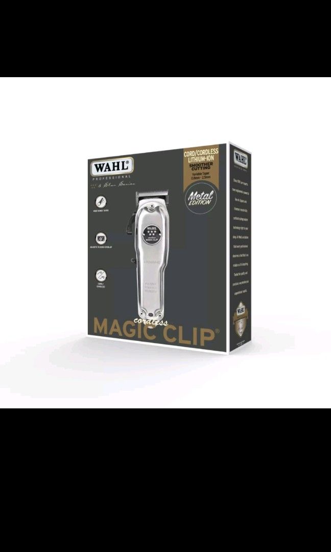 Wahl Professional 5 Star Magic Clip Cordless Hair Clipper, Metal ...