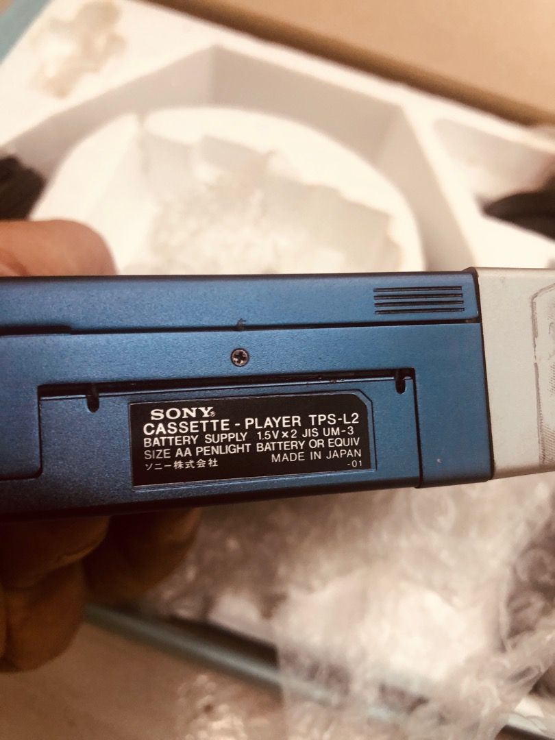 WALKMAN SONY TPS L2 with accessories, Audio, Portable Music Players on ...