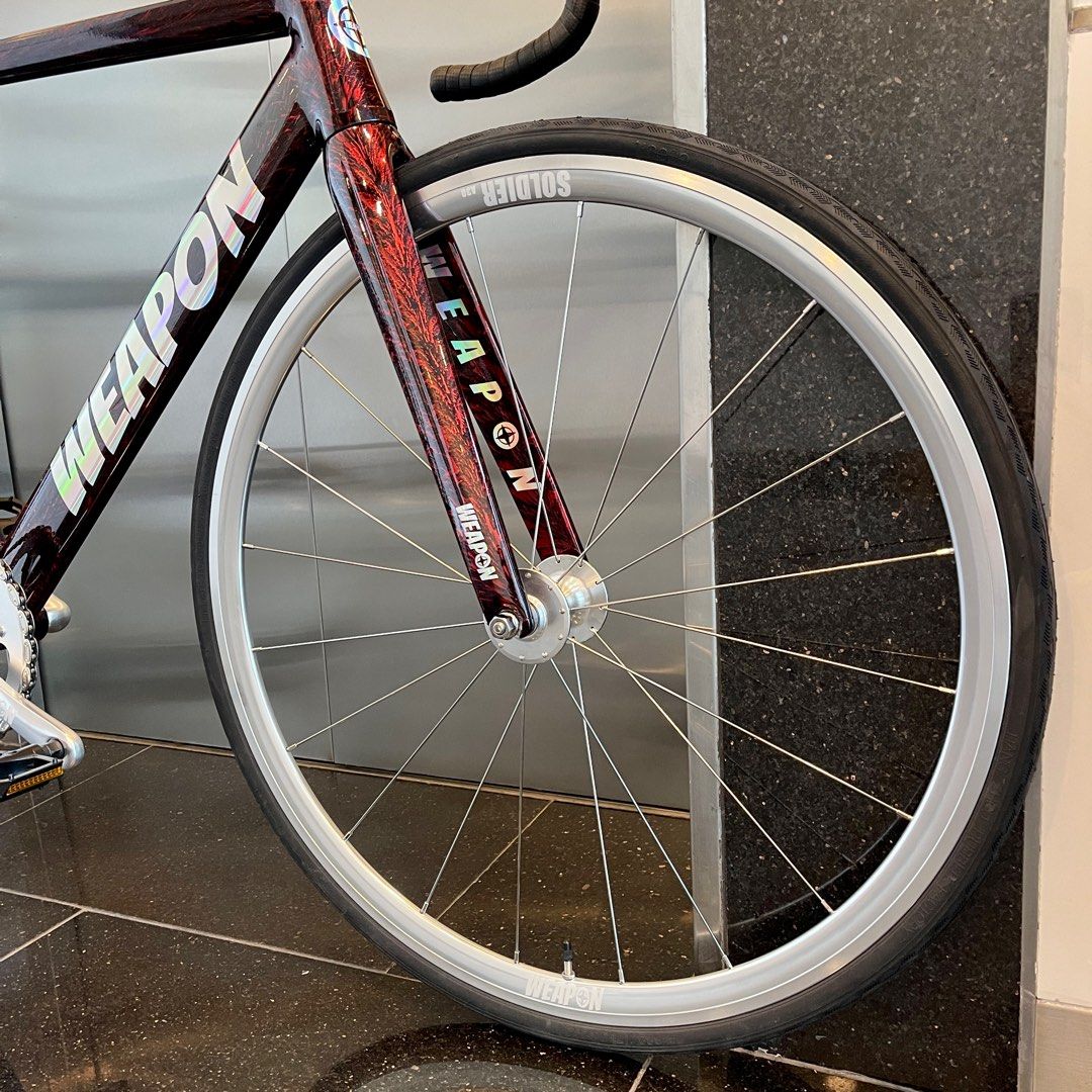 Weapon fixie bike/frame setw$790/complete bike $1090/brand new/weapon ...