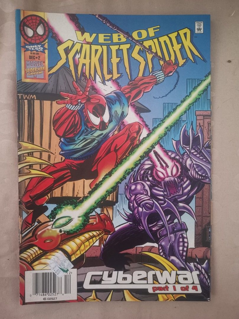 Web of Scarlet Spider 2 Cyber War, Hobbies & Toys, Books & Magazines ...
