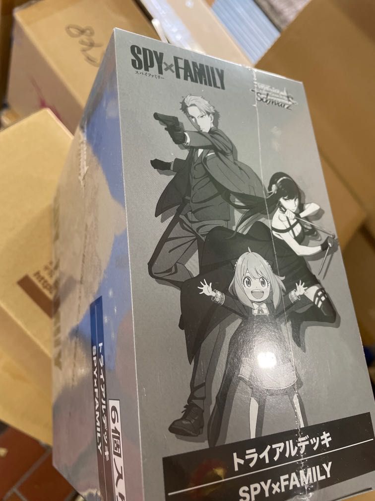 Weiss Schwarz Spy x Family TD set, Hobbies & Toys, Toys & Games on Carousell