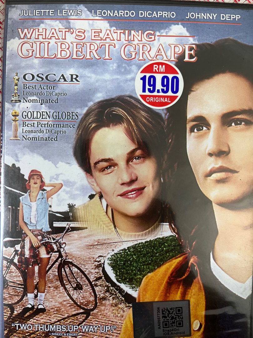 WHATS EATING GILBERT GRAPE DVD, Hobbies & Toys, Music & Media, CDs ...