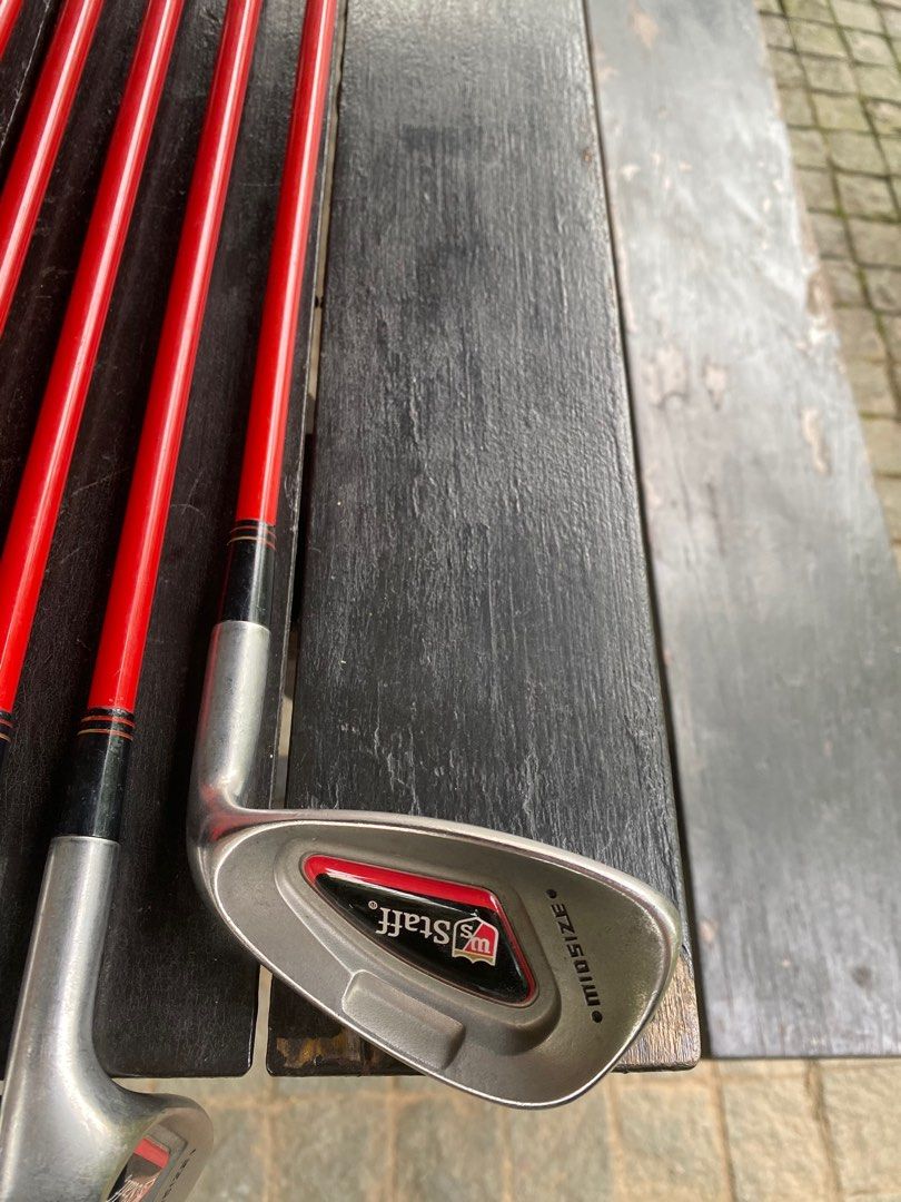 Wilson Staff Golf Clubs [Complete set], Sports Equipment, Sports ...