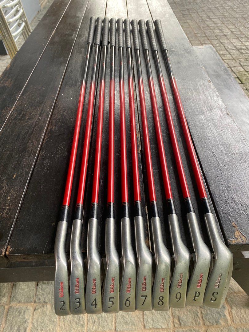 Wilson Staff Golf Clubs [Complete set], Sports Equipment, Sports ...