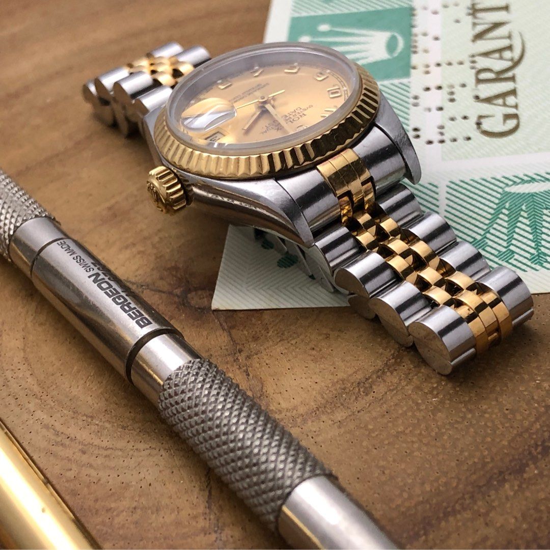 SOLD- (With Paper) Rolex 69173 Arabic numeral dial (no lug holes) not ...