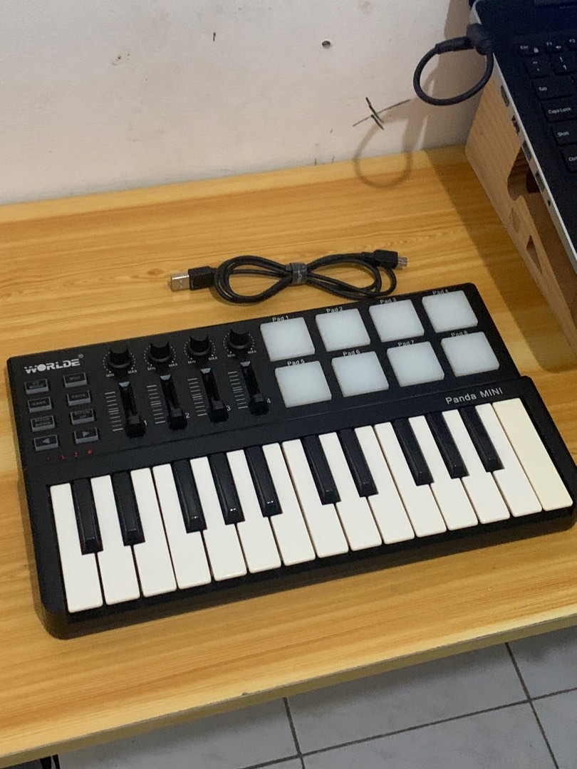 WORLDE Panda Mini MIDI Controller (2nd Hand) on Carousell