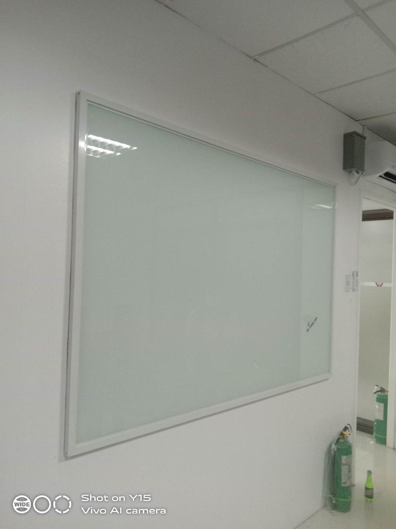 Writing Glass board Cork board amd Bulletin board, Furniture & Home ...