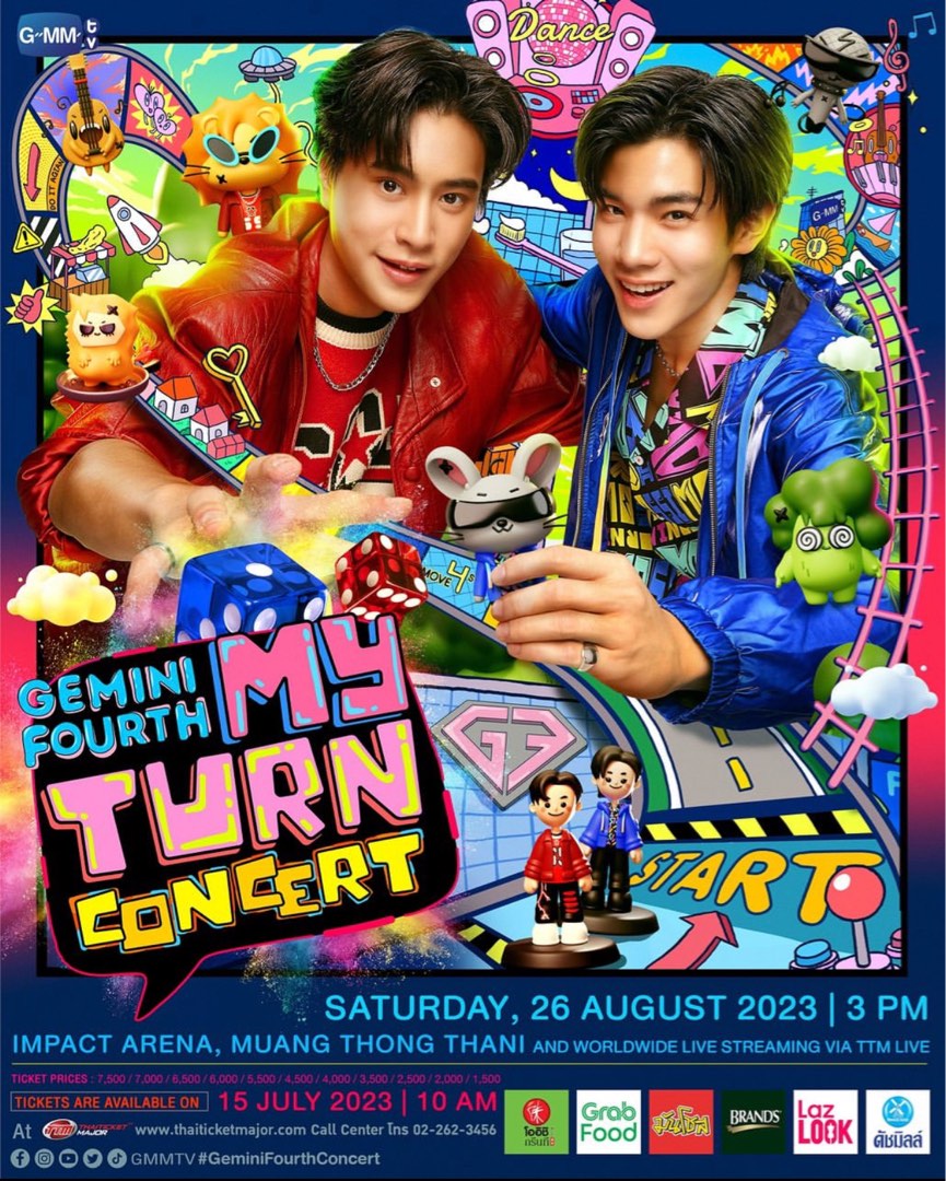 WTS - Gemini Fourth My Turn Concert - Day 1 (26 Aug) & Day 2 (27 Aug ...